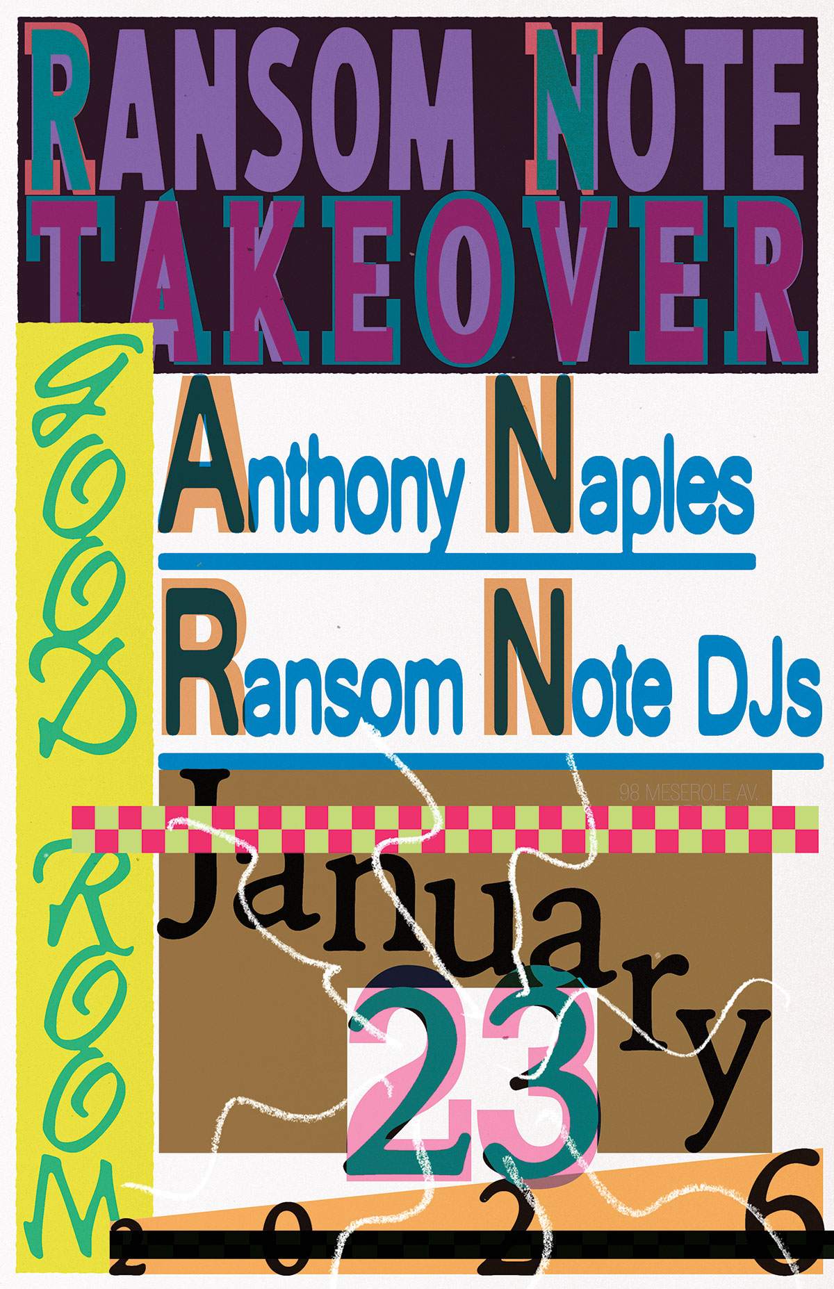 Ransom Note Takeover: Anthony Naples, Ransom Note djs at Good Room, New ...