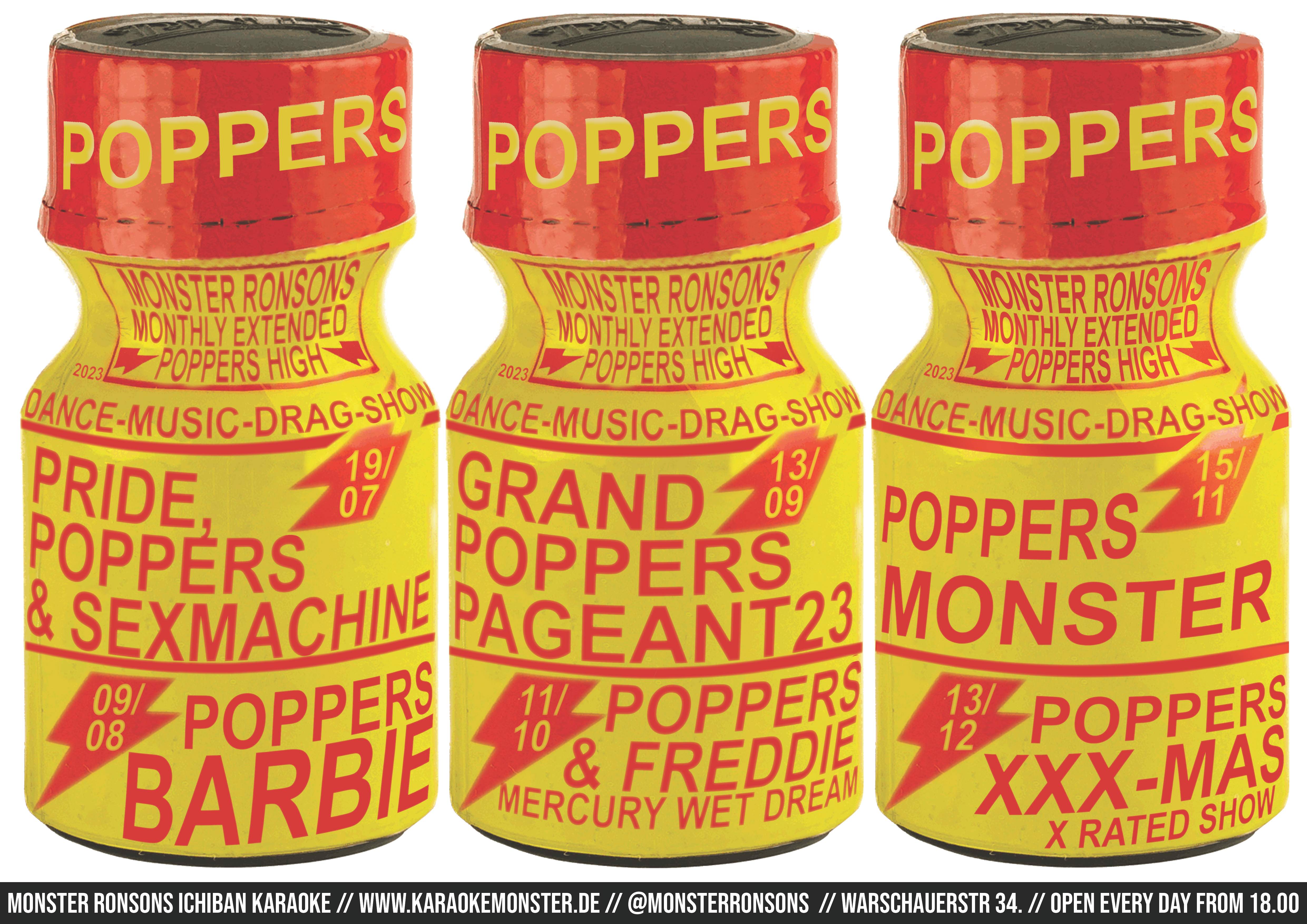 POPPERS BARBIE en Monster Ronson's Ichiban Karaoke, Berlin