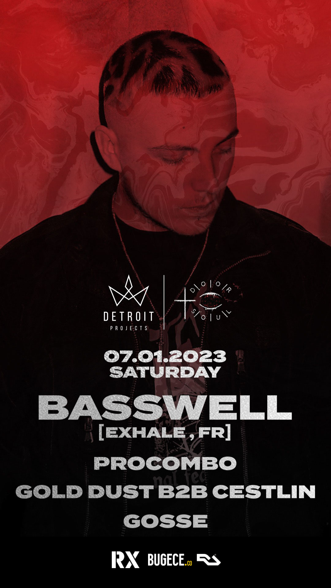 Door To Soul x Detroit Projects presents: Basswell at RX Istanbul, Istanbul