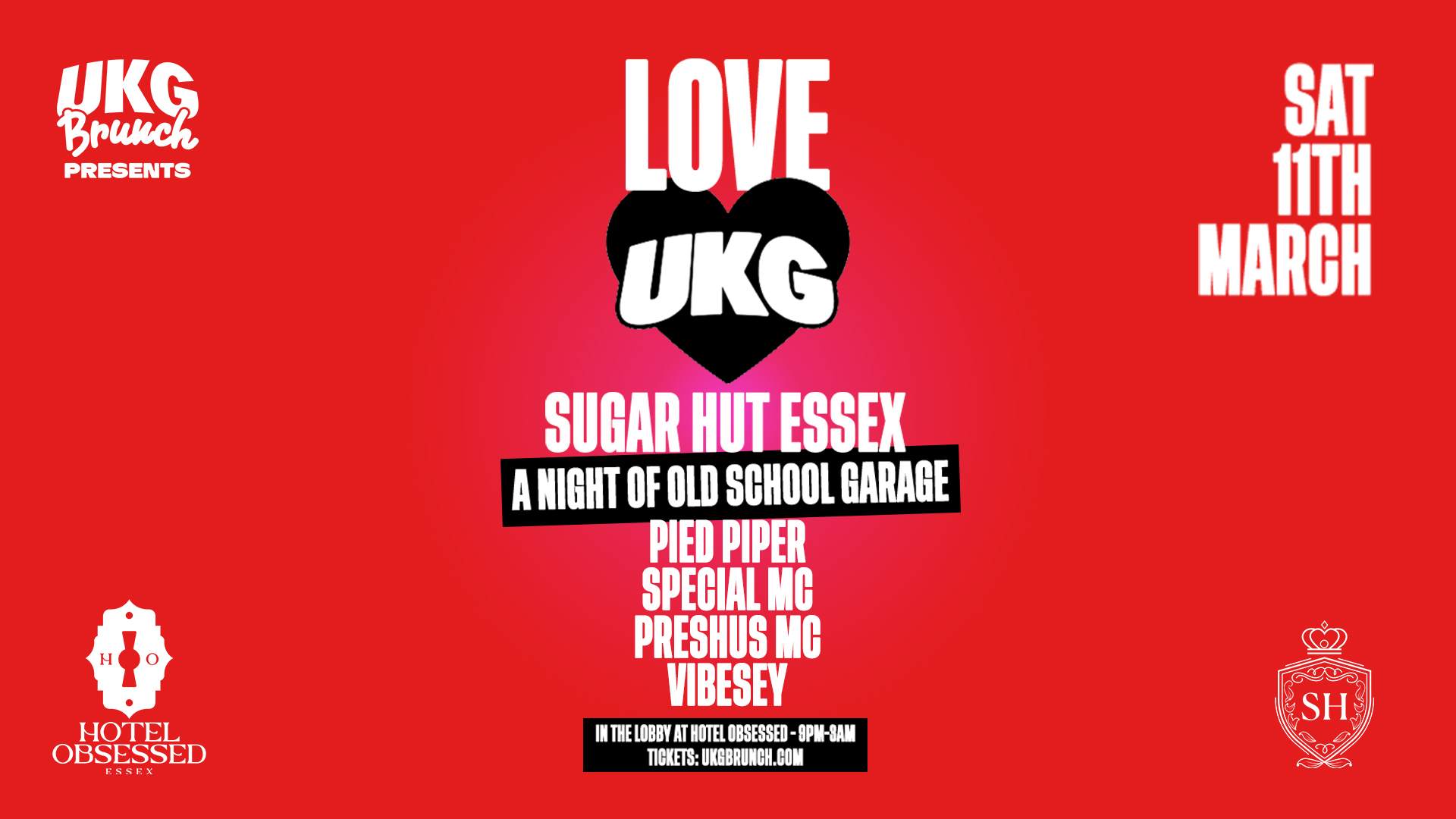 LOVE UKG at Sugar Hut, London