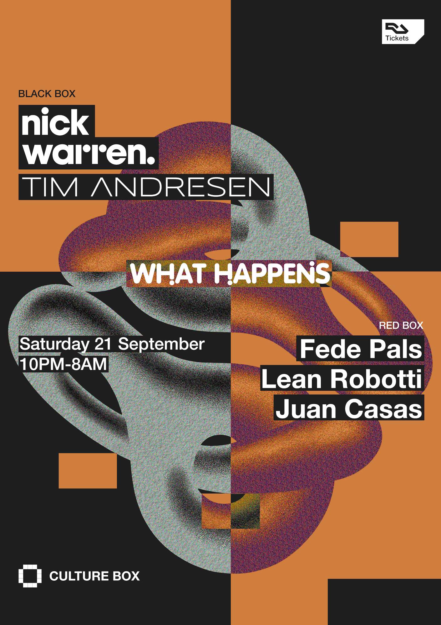 What Happens: Nick Warren / Tim Andresen / Fede Pals / Lean Robotti ...