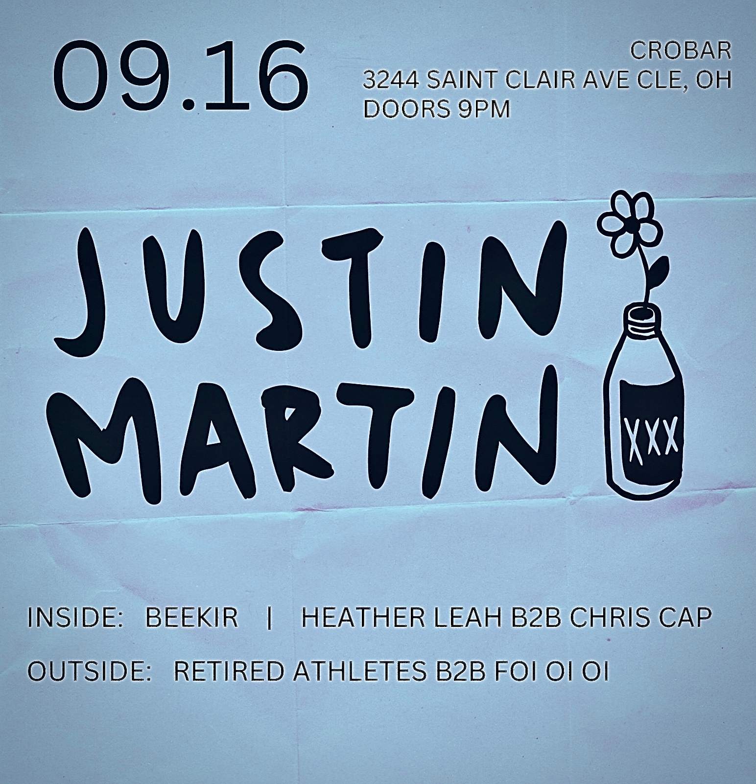 Justin Martin at crobar, Cleveland