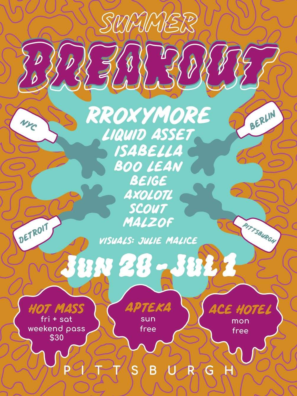 gFx Summer Breakout with rRoxymore, Liquid Asset, Isabella at Hot Mass ...