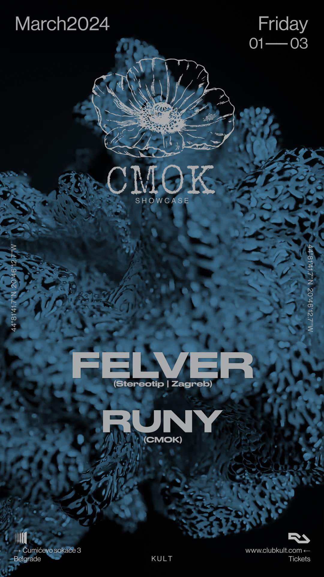 Felver (Stereotip - HR) & RUNY en Kult, Belgrade
