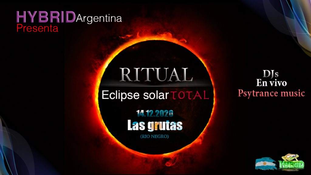 Ritual Eclipse Solar Total /Las Grutas R.Negro/ Hybrid Argentina en Las ...