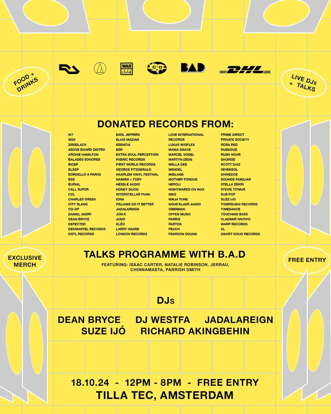 Dig Deep: Free record fair for War Child presented by RA and Black ...
