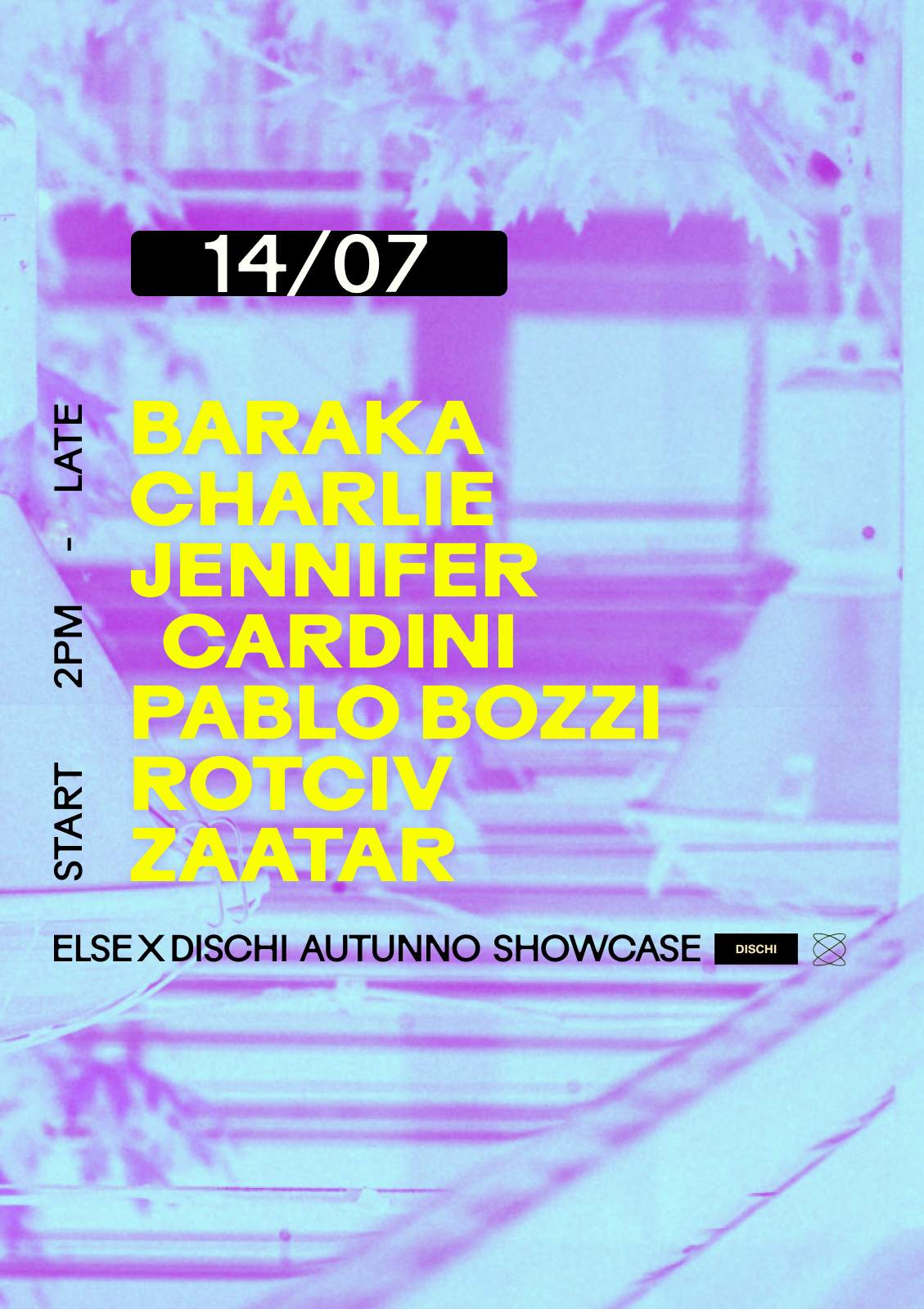 Else x Dischi Autunno: Jennifer Cardini, Pablo Bozzi, Baraka, Charlie ...