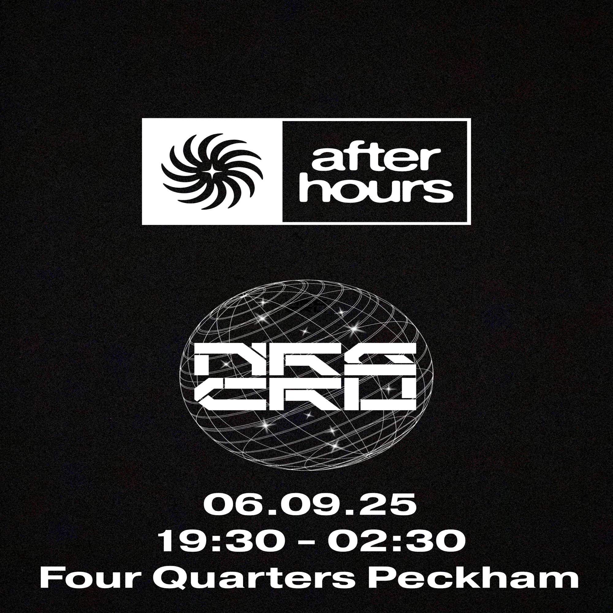 FREE ENTRY - After Hours x NRG CRU: 160 & Beyond at Four Quarters, London