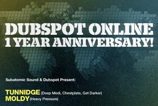 Dubspot Online celebrates 1st anniversary with Tunnidge · News RA