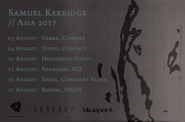 Samuel Kerridge tours Asia in August · News RA