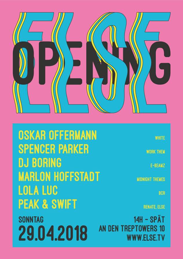 Else open-air returns to Berlin with Oskar Offermann, Spencer Parker ...
