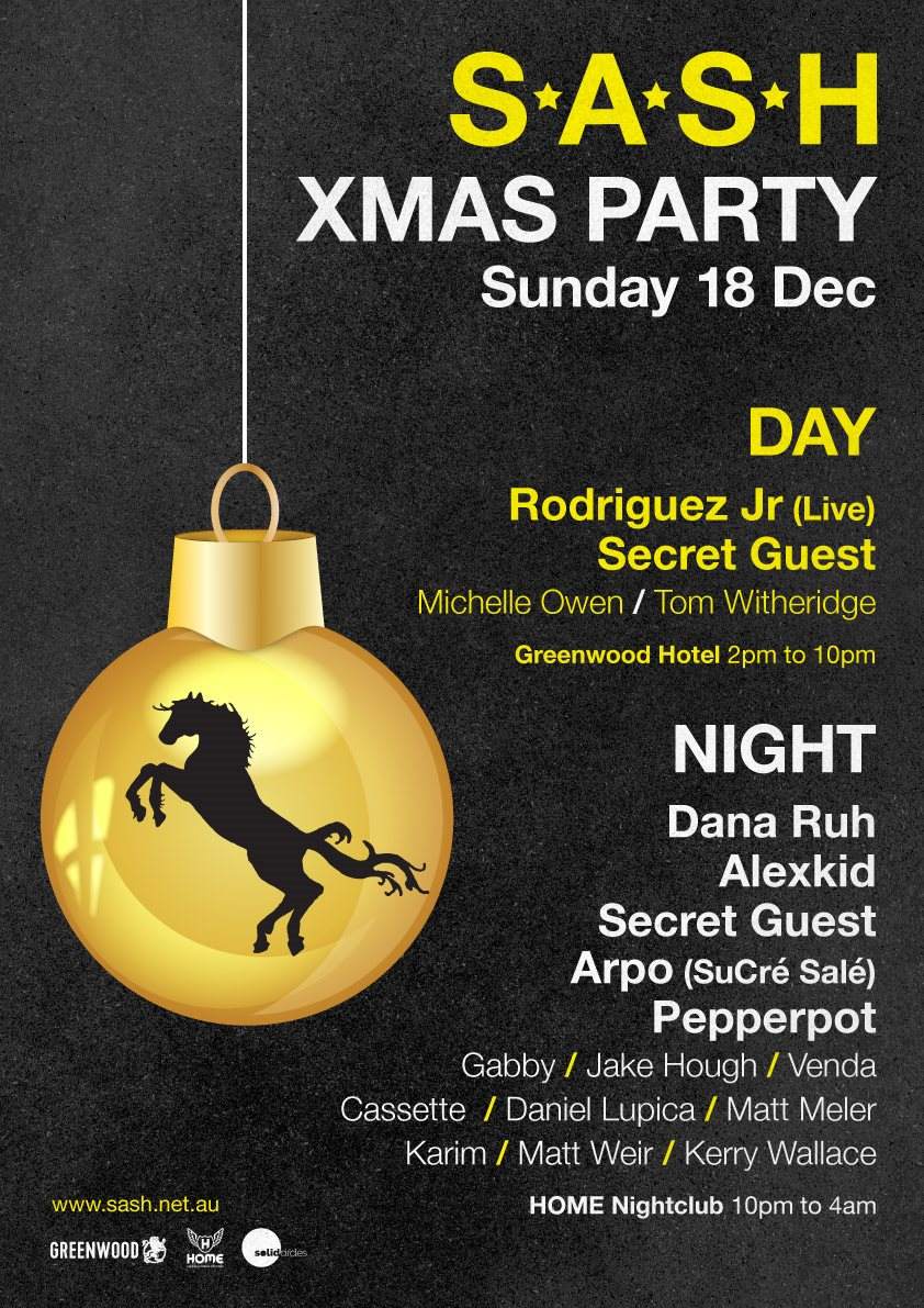 Sash Xmas Party ★ at Home The Venue, Sydney