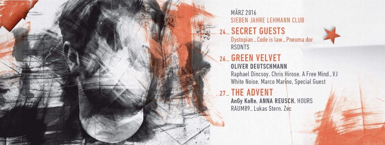 we are Techno Pres. 7 Jahre Lehmann Club - A Secret Birthday Rave at ...