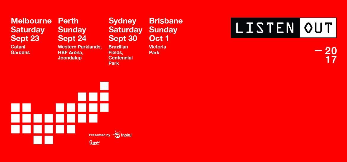 Listen Out 2017 at HBF Stadium, Perth