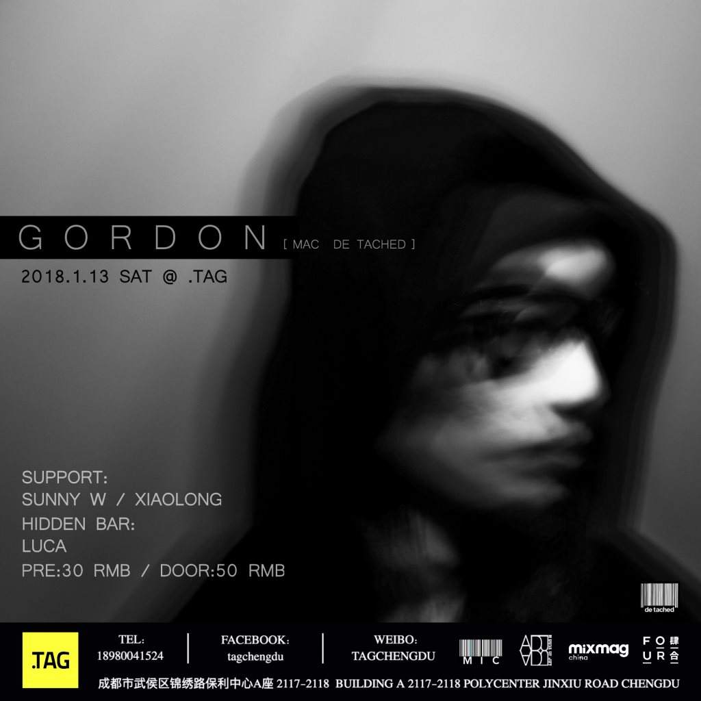 Gordon at .TAG, Chengdu