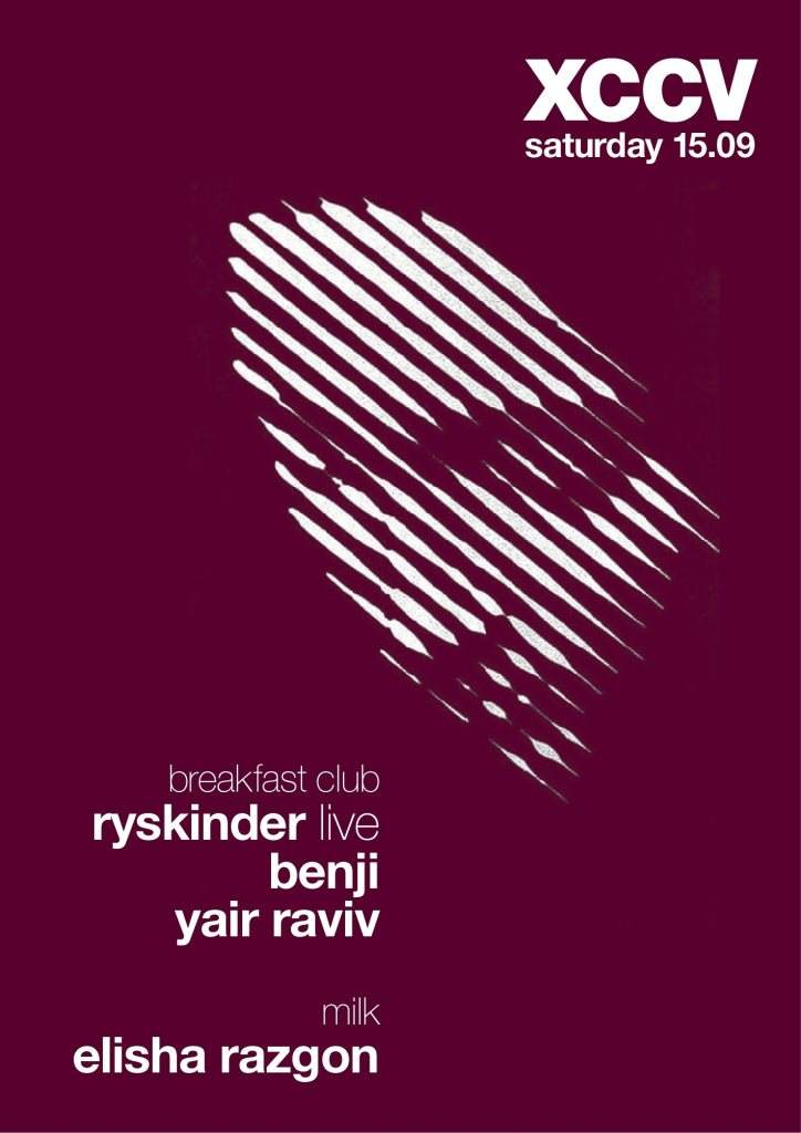 Xccv - Ryskinder (Live), Benji, Yair Raviv & Elisha Razgon at Breakfast ...