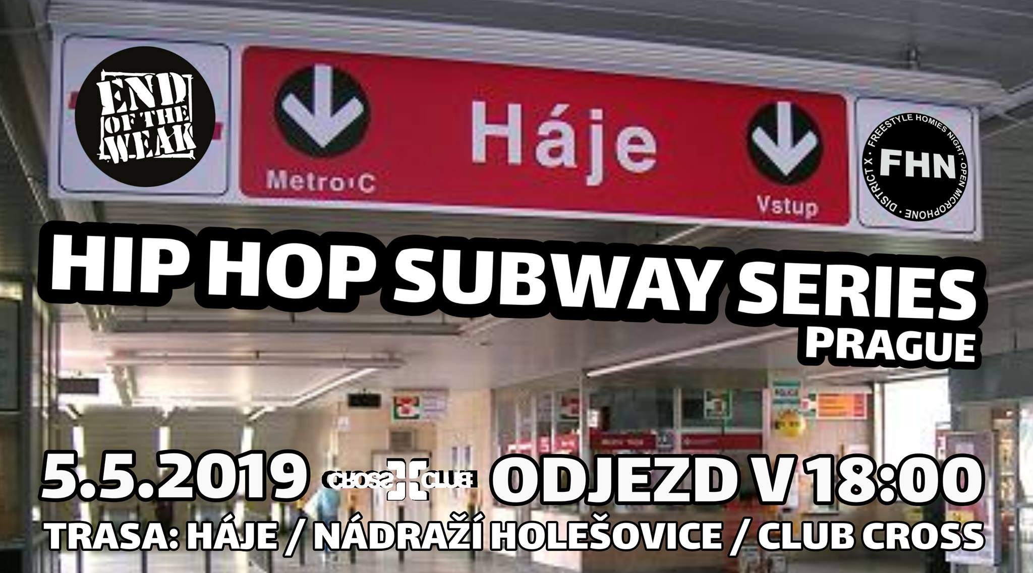 ELECTRO SWING & SUBWAY RAP at Cross Club, Prague