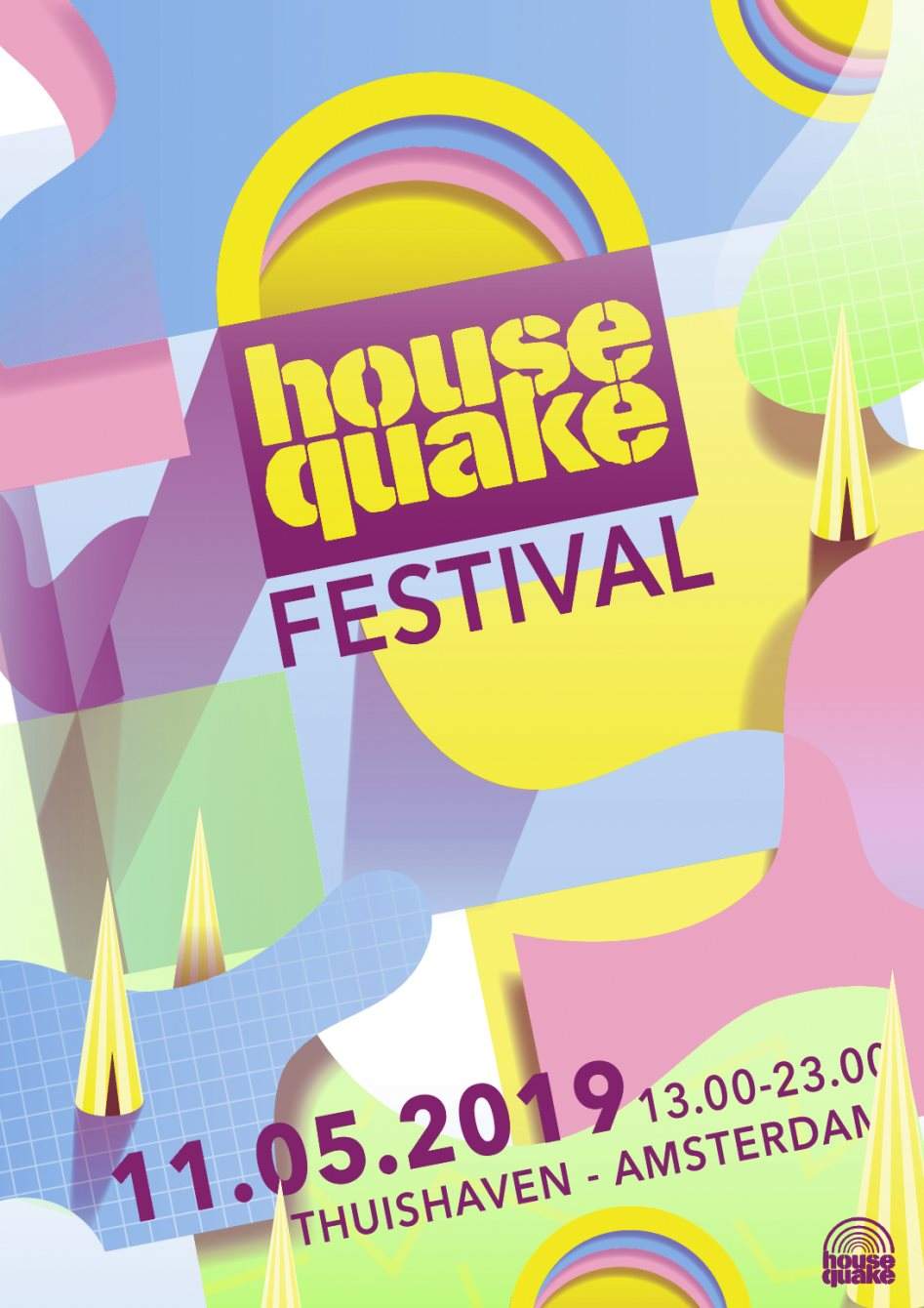 Housequake Festival. Sold out at Thuishaven, Amsterdam