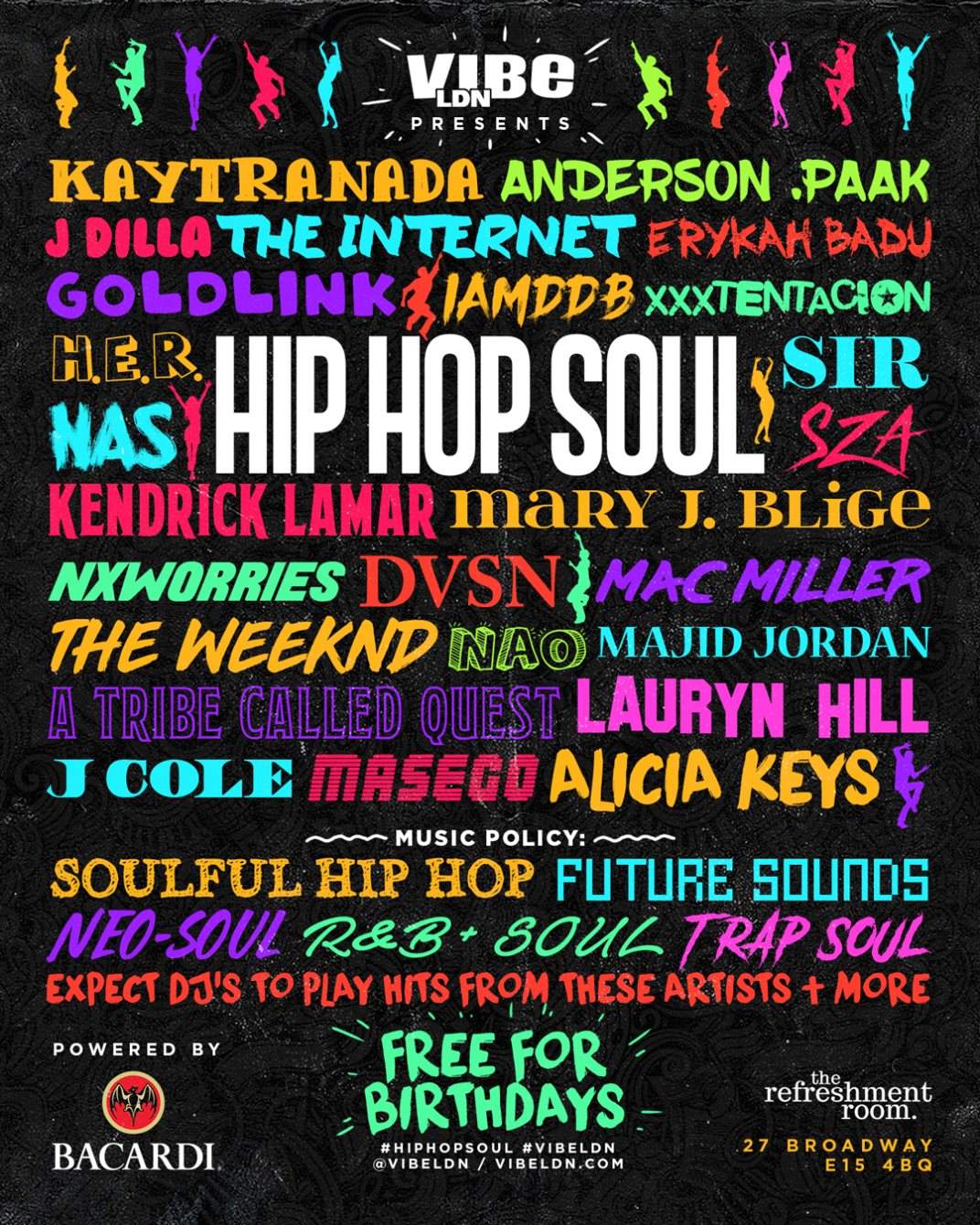 Hip Hop Soul x16 - Soulection Tribute Edition at Junction House, London