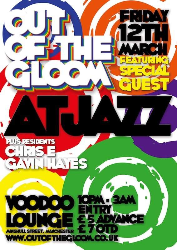 Out Of The Gloom with Atjazz at Voodoo Lounge, Manchester