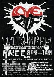 Love Filth at Bar Vinyl, London