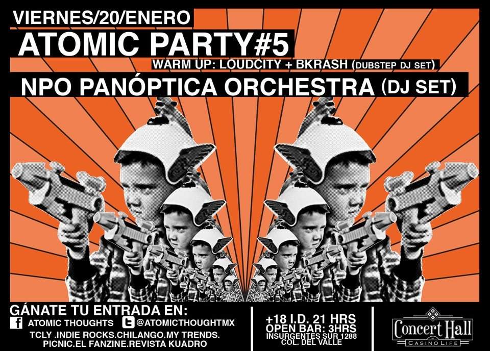 Atomic Party 5 at Casino Life / Concert Hall, Mexico