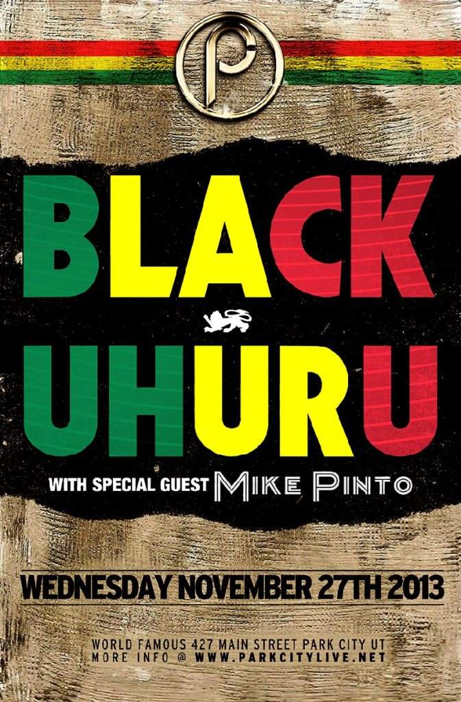 Black Uhuru at Park City Live, Utah
