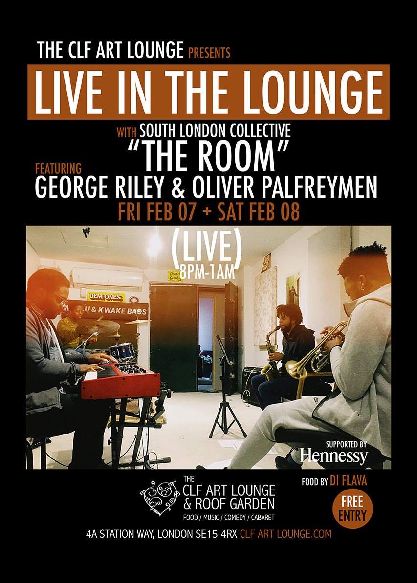 the Room feat. George Riley - Live in the Lounge (Night 1) at CLF Art ...