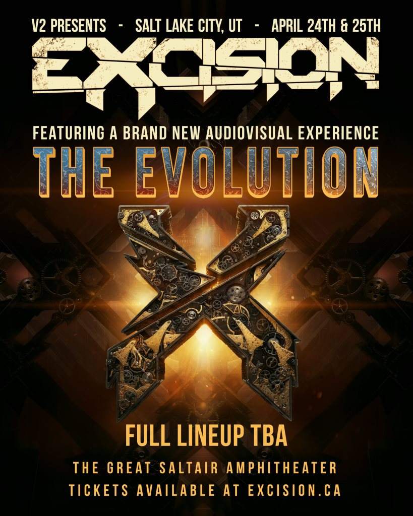 Excision - The Evolution - Salt Lake City at The Saltair, Utah