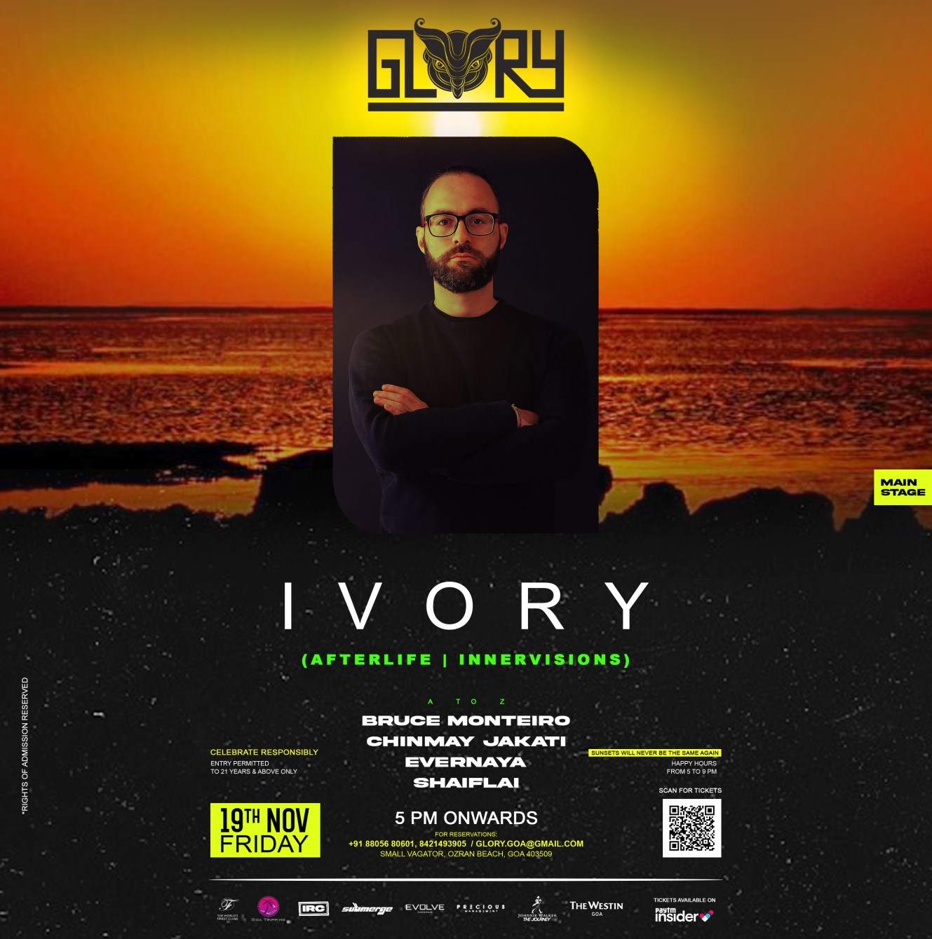 Ivory at Glory, Goa