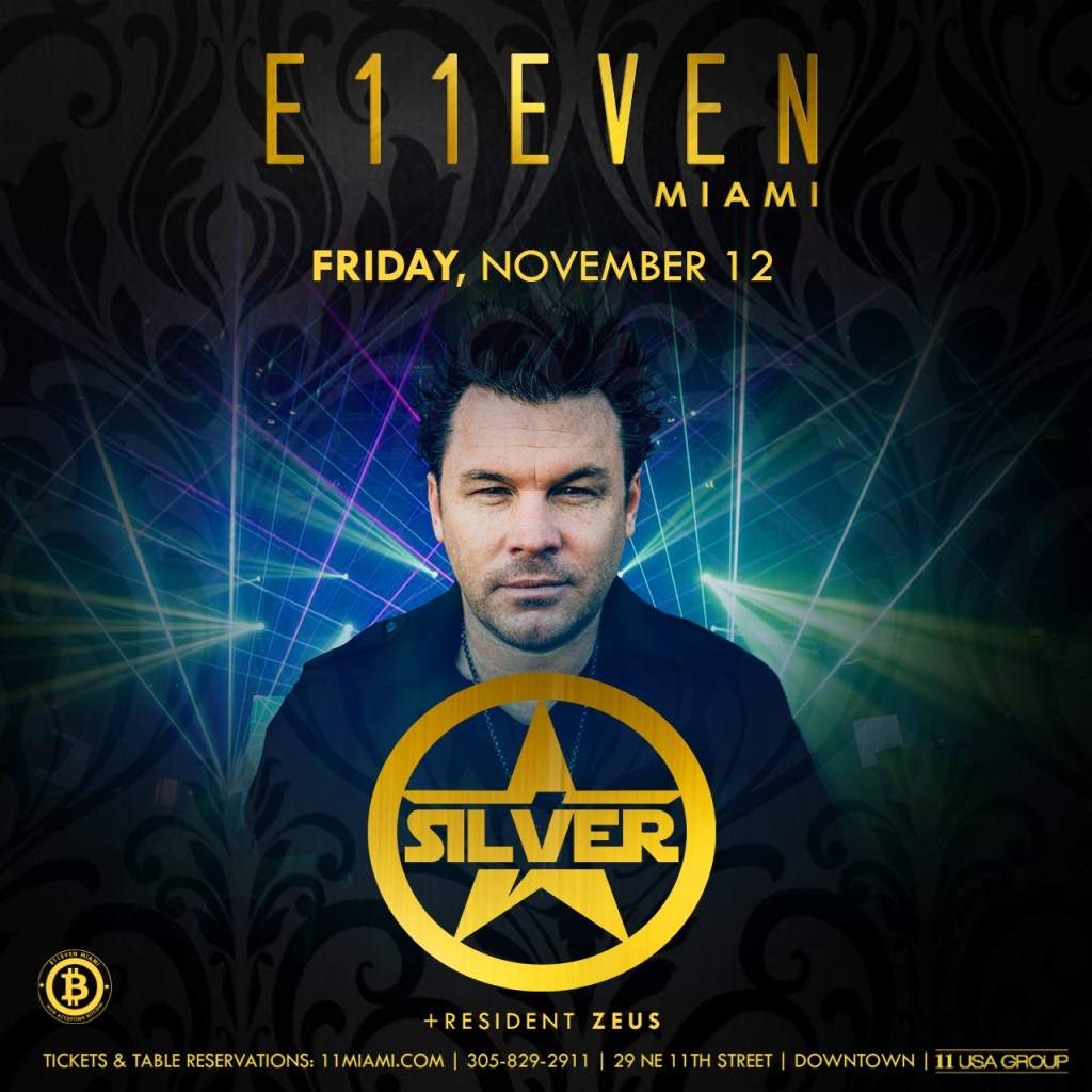 DJ Silver at E11EVEN MIAMI & ROOFTOP, Miami