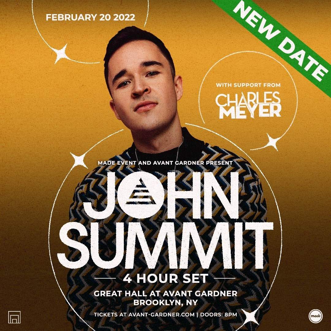 John Summit at Avant Gardner, New York