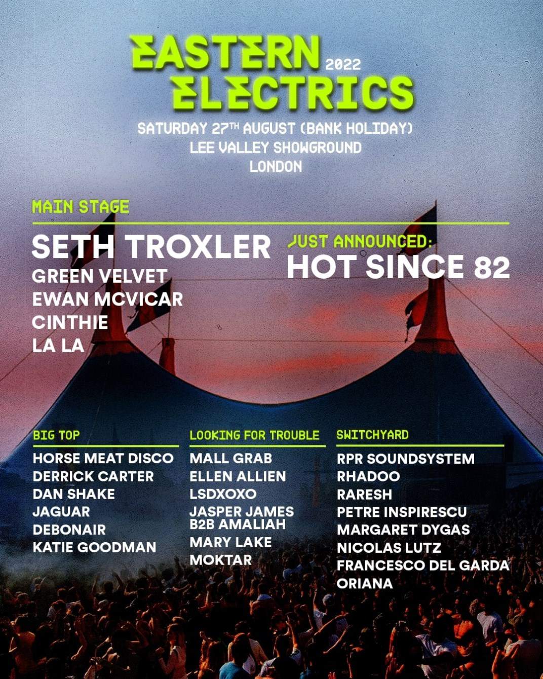 Eastern Electrics Festival 2022: 10 Years of Raving at Lee Valley ...