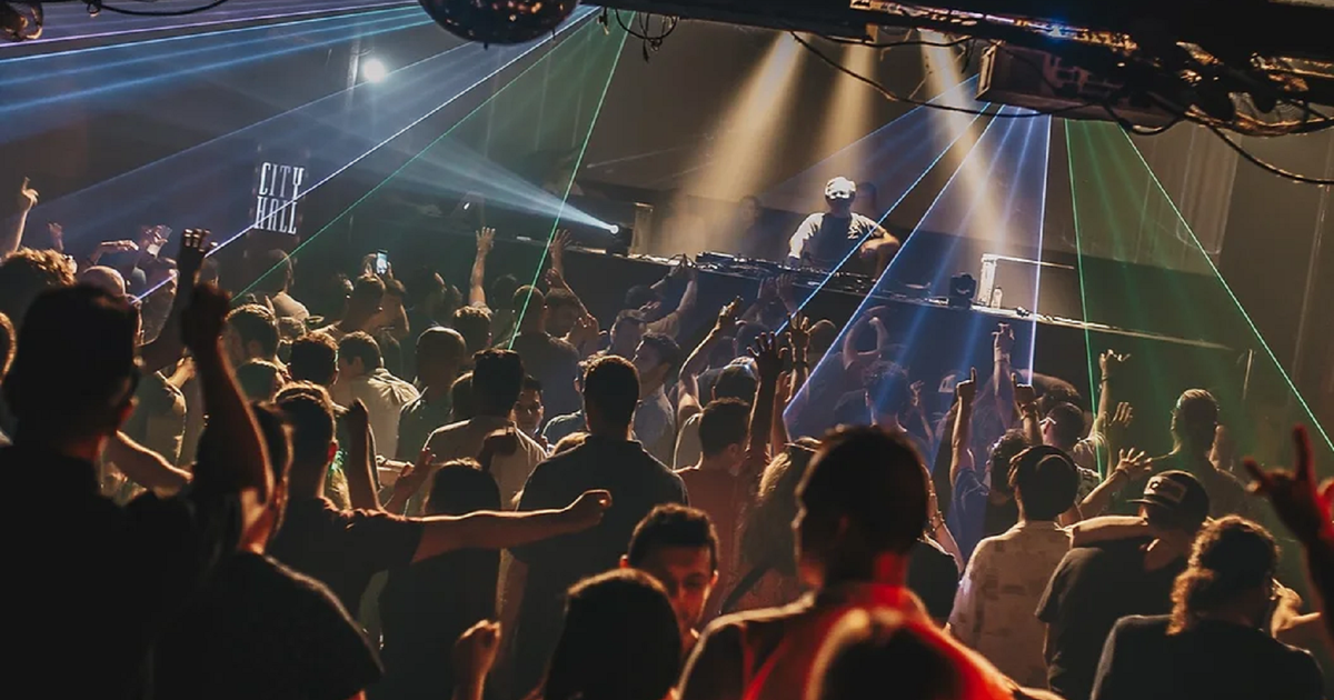 Electronic Techno Disco Club at Twenties Barcelona, Barcelona
