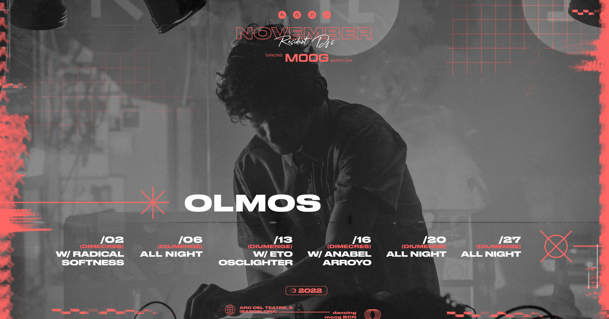 Olmos (MOOG Club) at Moog Club, Barcelona