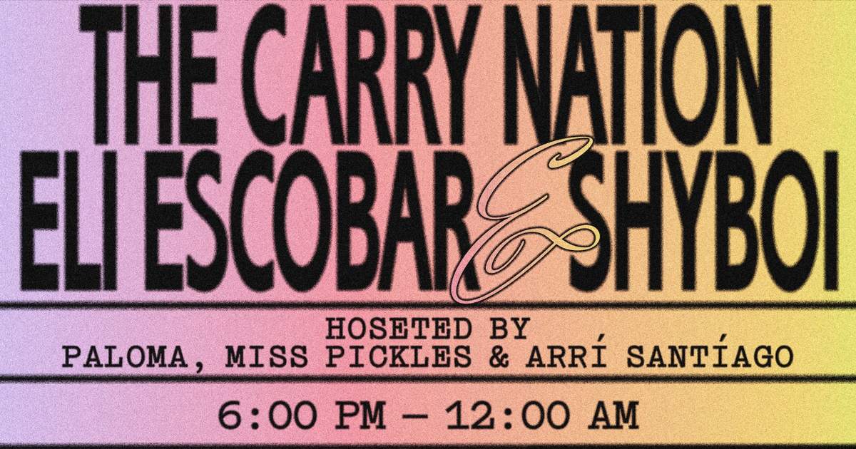 The CARRY NATION RELEASE PARTY at Flipper's Roller Boogie Palace, New York