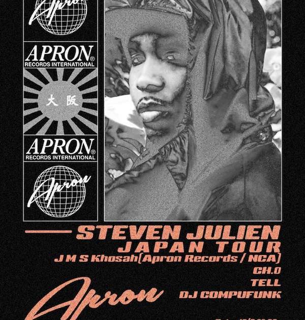 STEVEN JULIEN JAPAN TOUR at Compufunk Records, Kansai