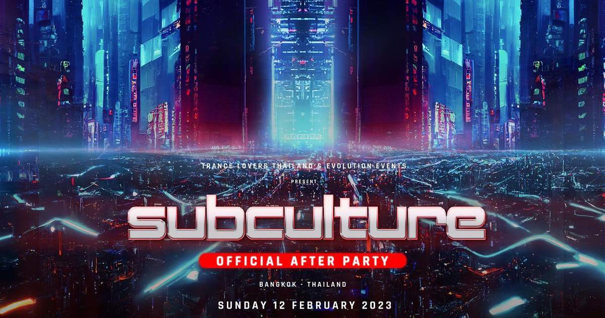 Subculture Thailand - Official After Party at V12 on RCA, Bangkok
