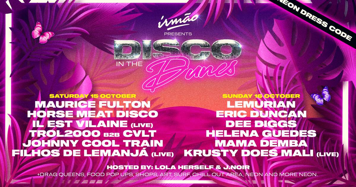 Disco In The Dunes at Praia Irmão, Lisbon