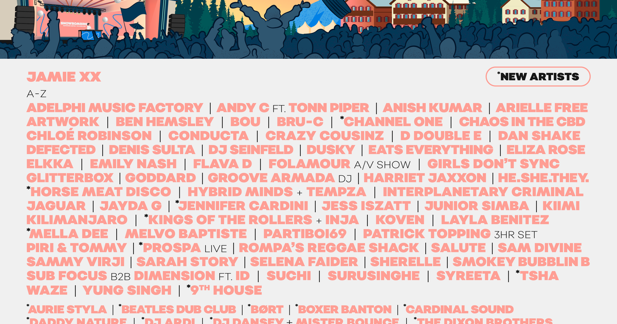 Snowbombing Festival 2023 at Mayrhofen, Austria