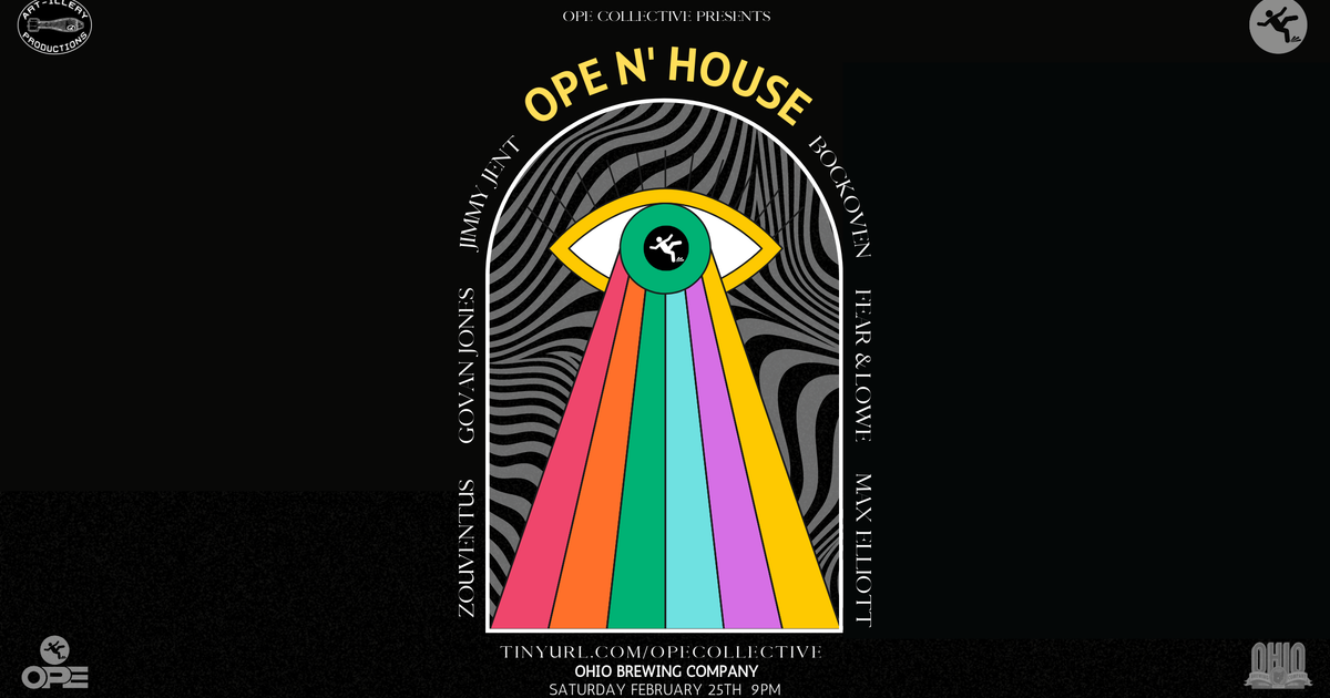 OPE N' HOUSE at TBA - Ohio Brewing Columbus, Ohio