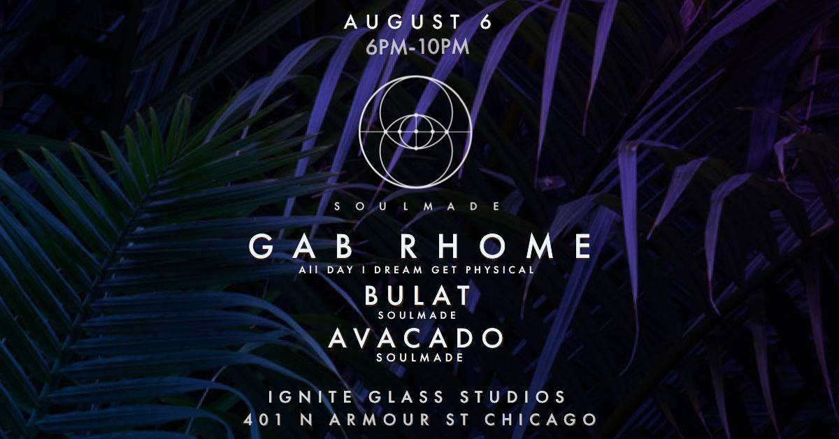 Gab Rhome ( All Day I Dream ) at Ignite Glass Studios, Illinois