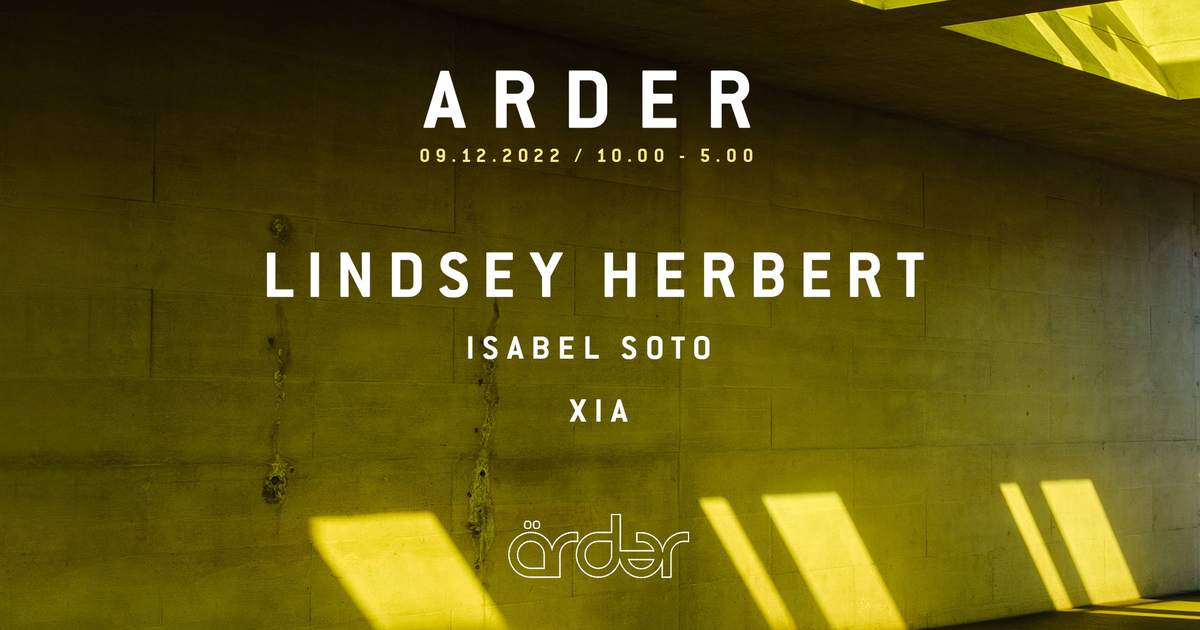 Arder xx10: Lindsey Herbert, Isabel Soto, Xia at TBA - 3523a Boulevard ...