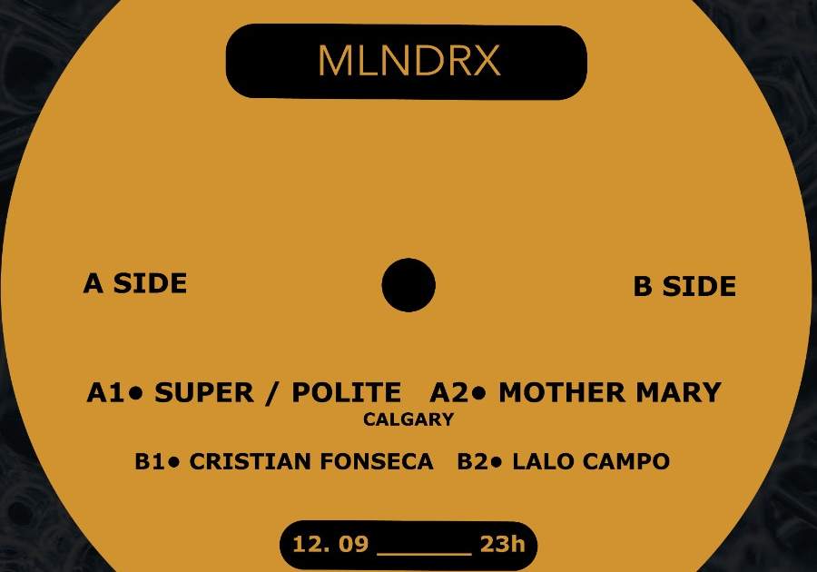 super/polite & Mother Mary, by MLNDRX at TBA, Vancouver