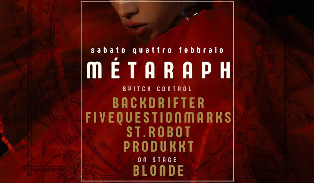 LaRoboterie invites MÉTARAPH {Bpitch Berlin} at Cieloterra, Rome