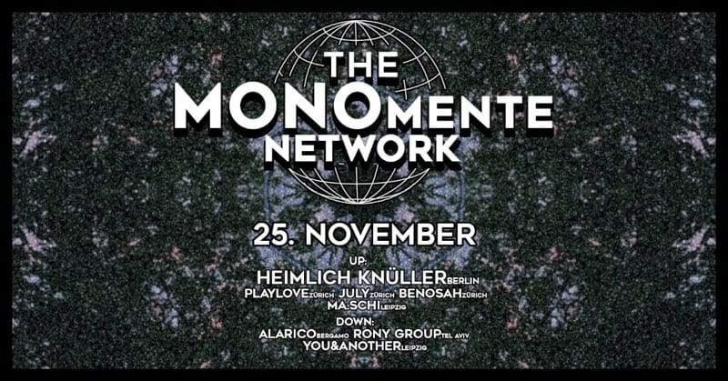 The MONOmente Network at Distillery, Leipzig