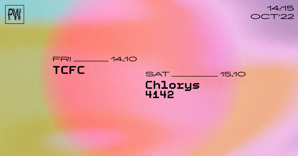 TCFC • Chlorys, 4142 at Platforma Wolff, Bucharest