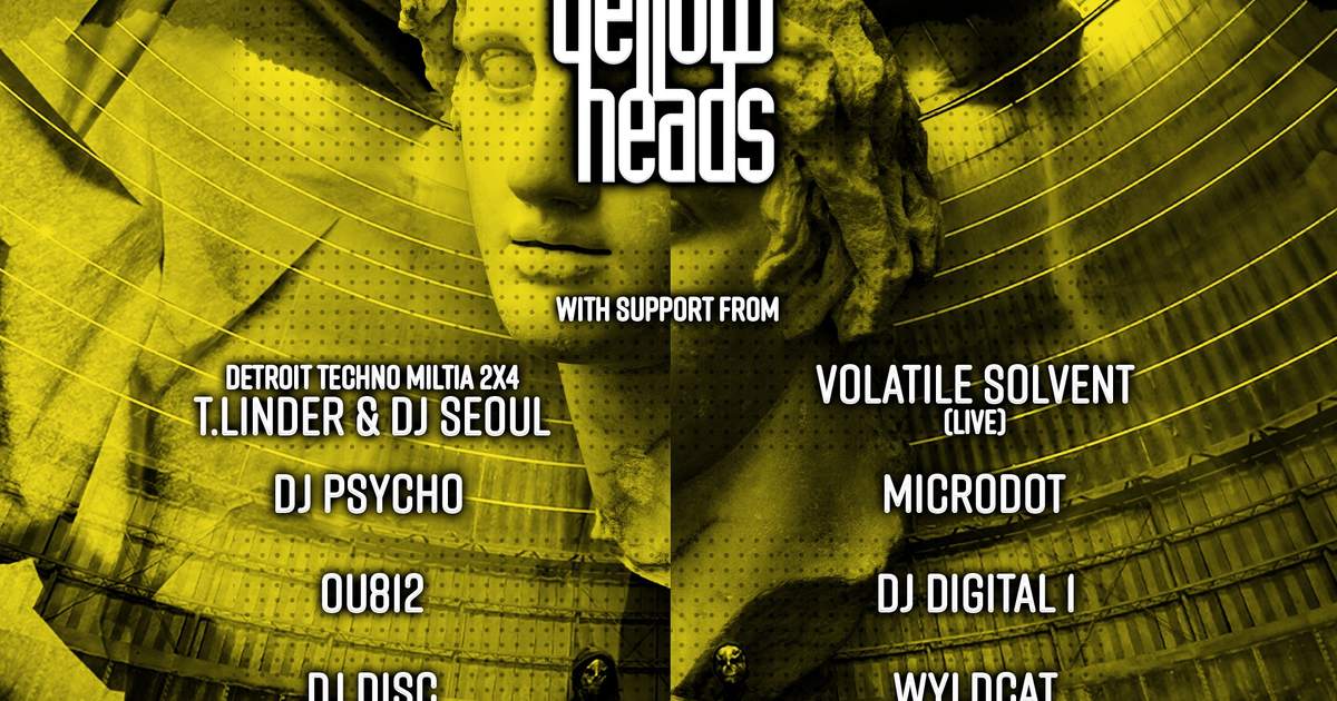 Techno Snob and IHEARTTECHNO Records present The Yellow Heads at Leland ...