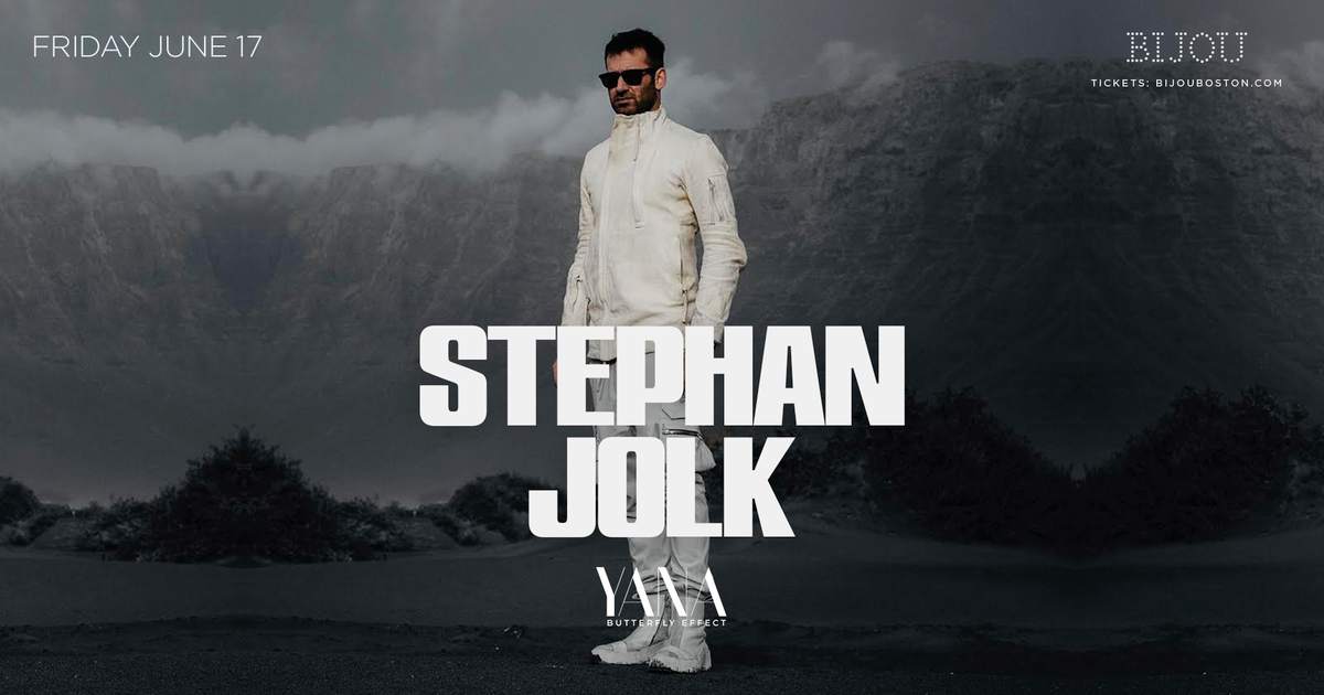 Stephan Jolk at Bijou Nightclub, Boston