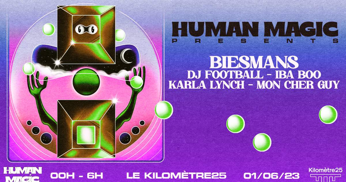 KM25 x HUMAN MAGIC RECORDS: Biesmans, Karla Lynch AND MORE at ...
